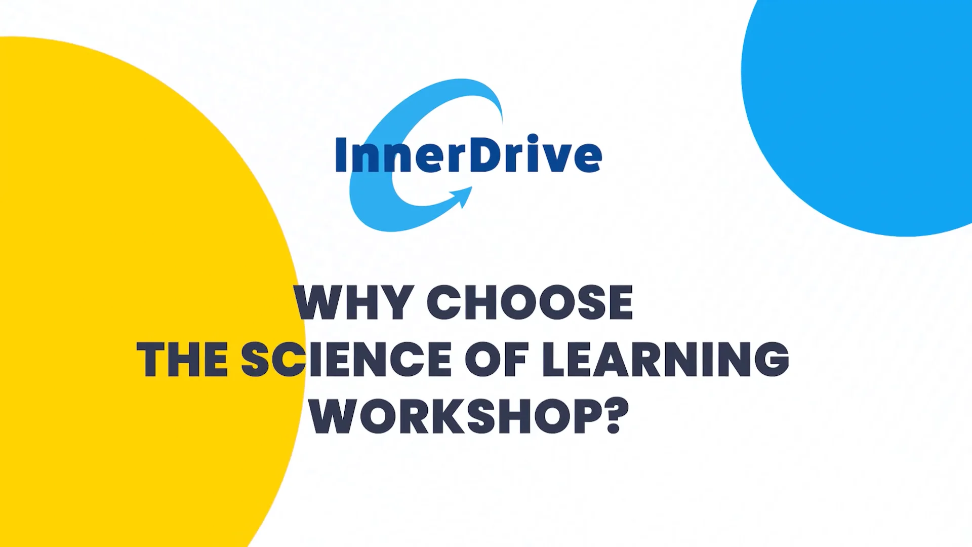 The Science of Learning Workshop | InnerDrive Teacher CPD Training on Vimeo