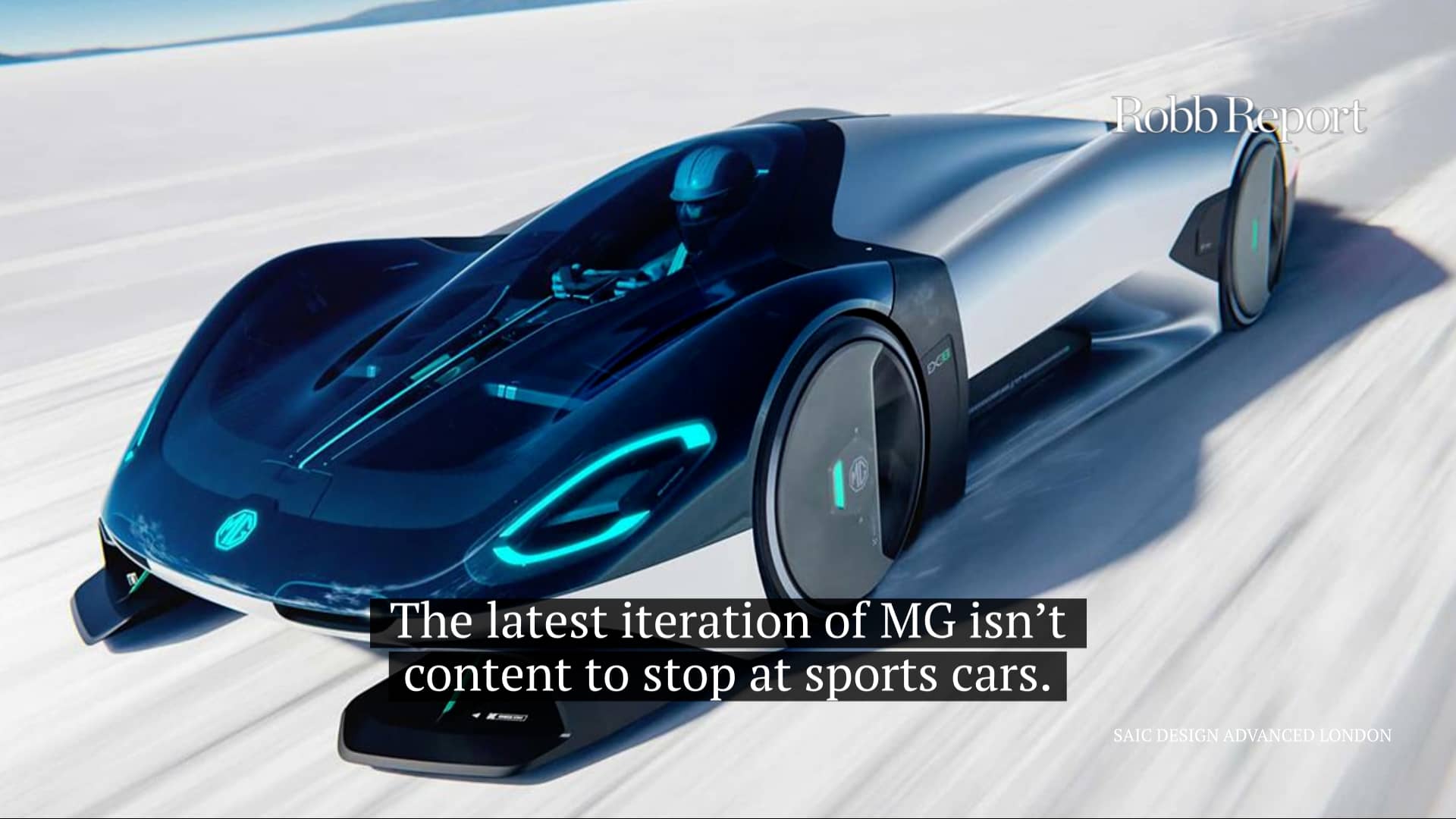 VERTICAL: MG Just Unveiled an Ultra-Aerodynamic Hypercar That Can Hit ...
