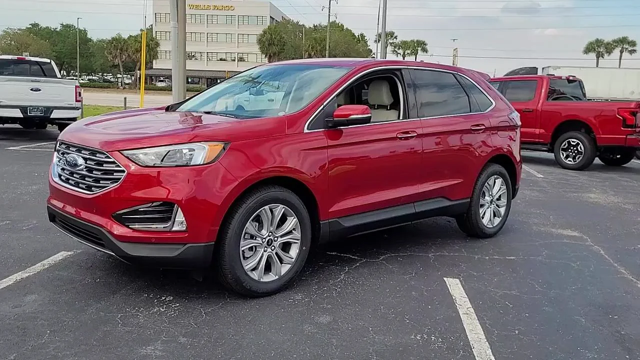 NEW 2024 FORD EDGE Titanium AWD at Alan Jay Ford Lincoln (NEW) #FB24660 ...