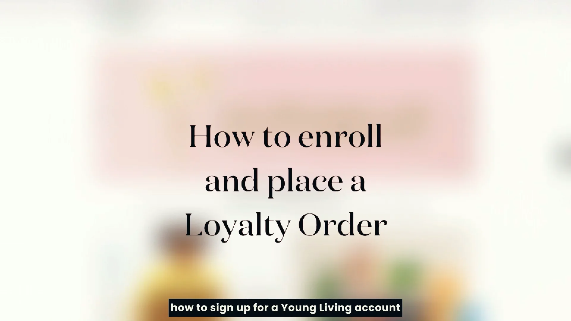 How to enroll with a Loyalty Order