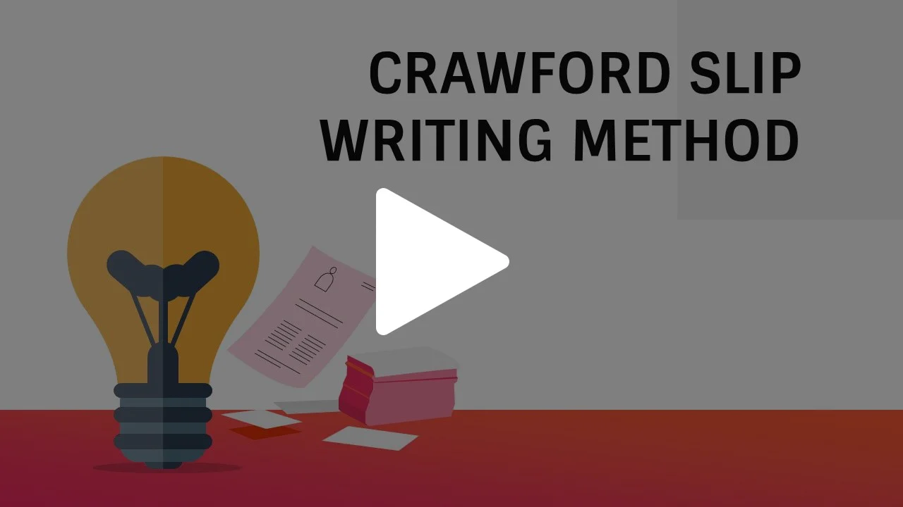 Crawford Slip Writing Method Animated Presentation - SketchBubble on Vimeo