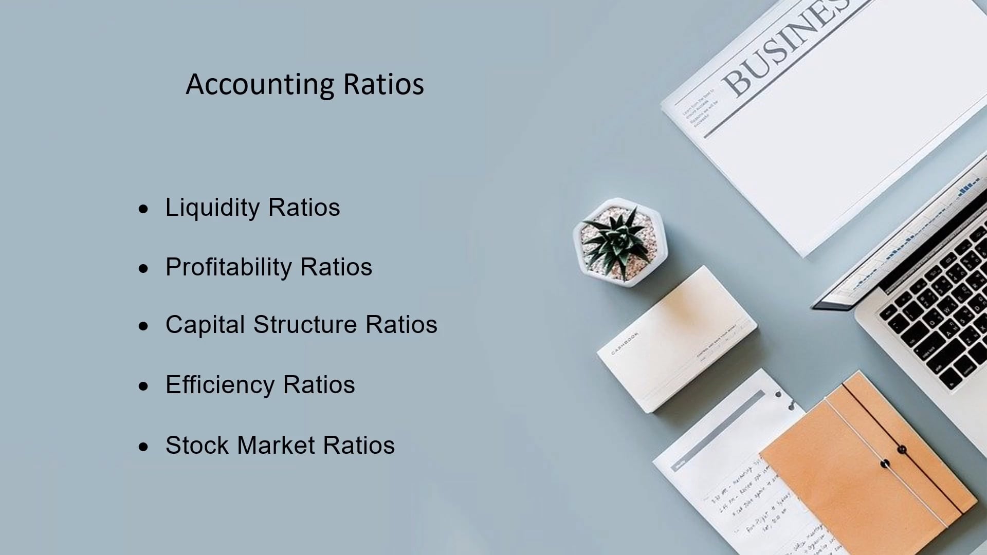 Lesson 33 - Basic Stock Market Ratios