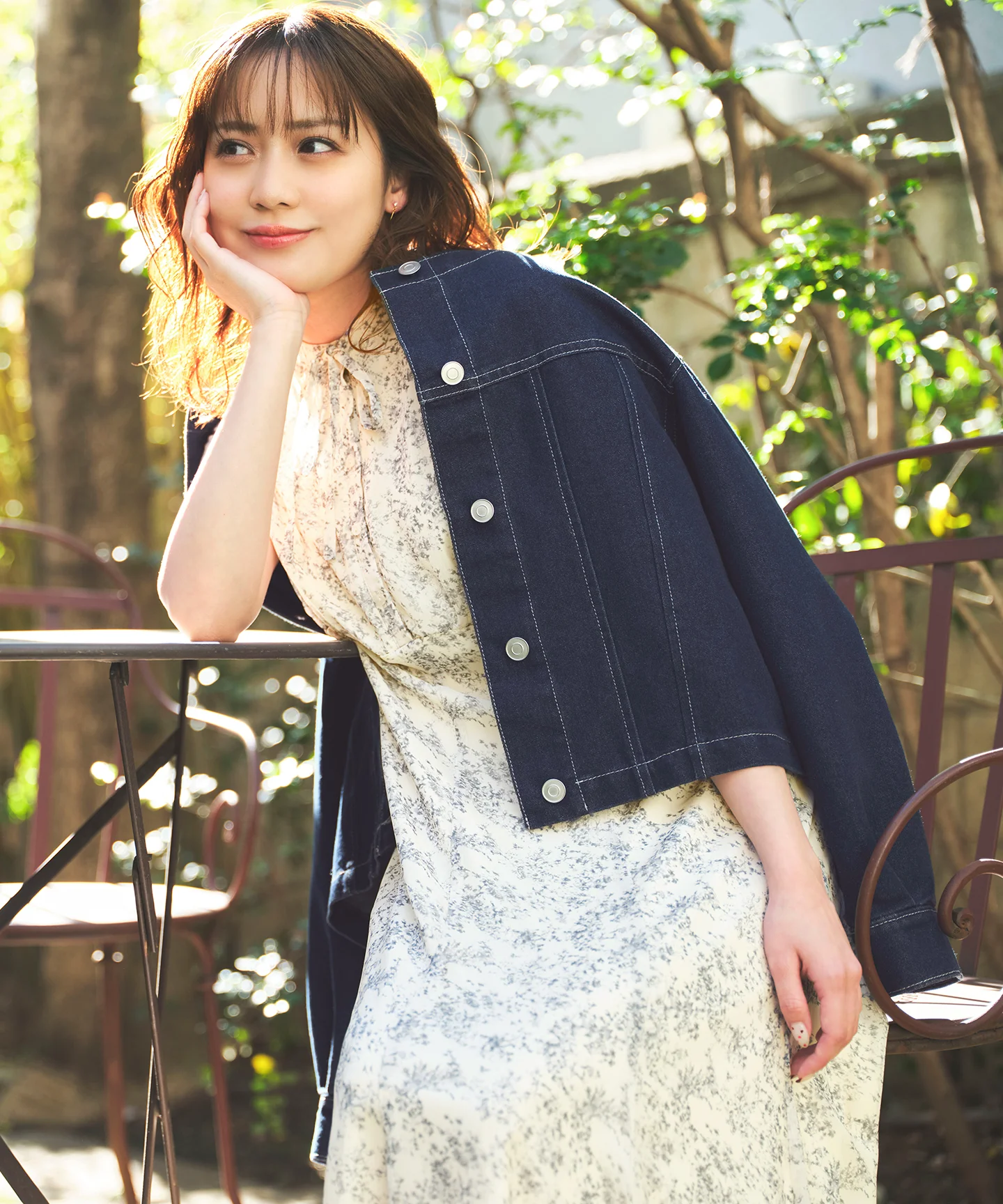 低身長企画】ミニフラワープリント ワンピース / any SiS S 低身長企画】ミニフラワープリント ワンピース / any SiS S