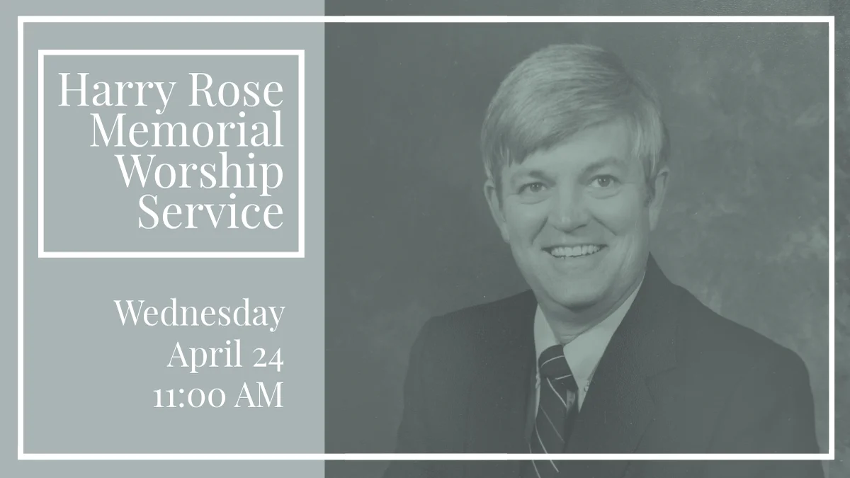 Harry Rose Memorial Service