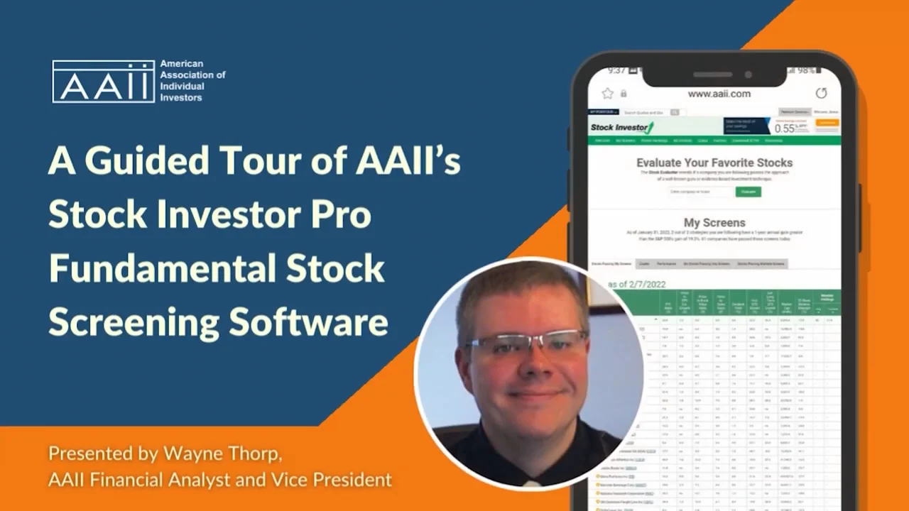 A Guided Tour of AAII’s Stock Investor Pro Fundamental Stock Screening ...
