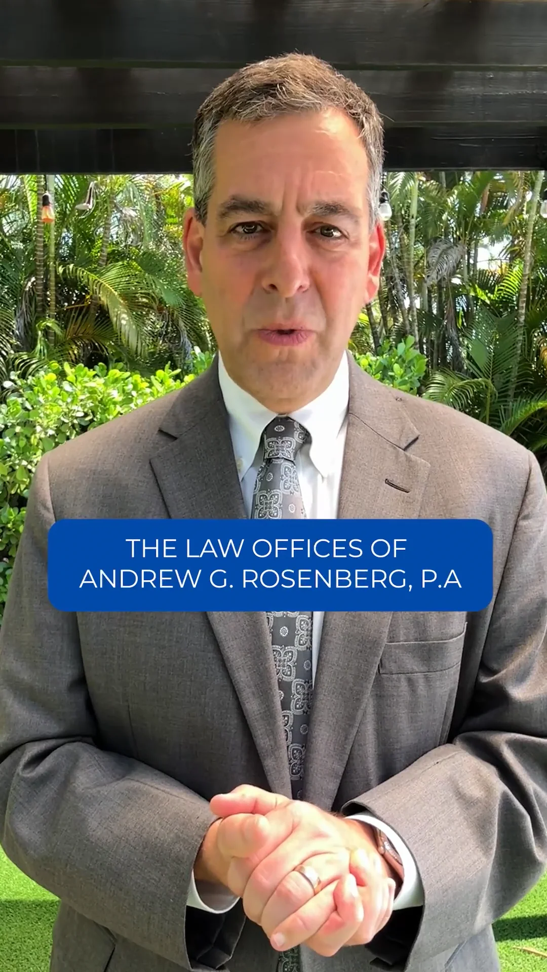 Law Office of Andrew G. Rosenberg, P.A. - About me on Vimeo