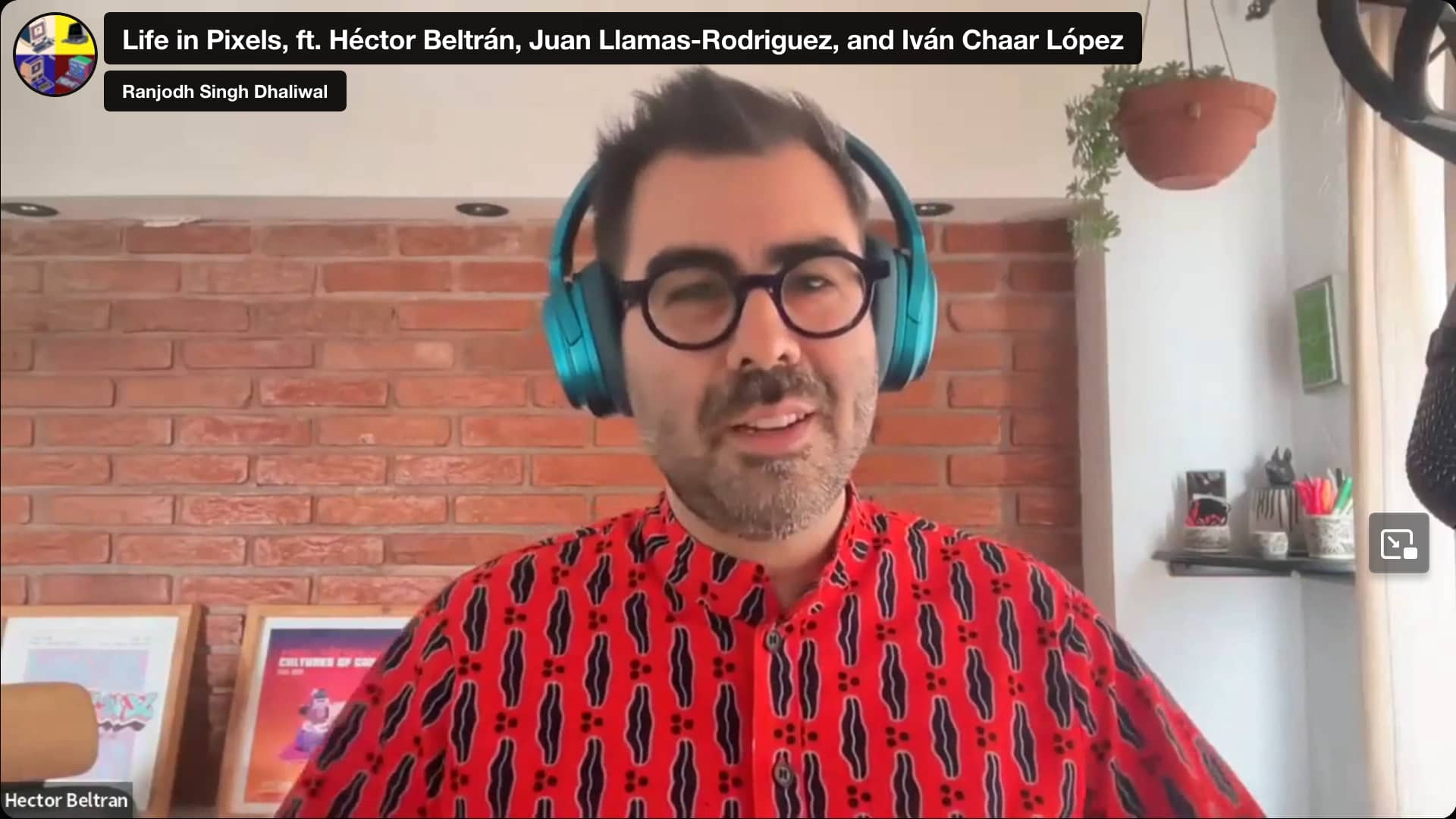 Life in Pixels, ft. Héctor Beltrán, Juan Llamas-Rodriguez, and Iván ...