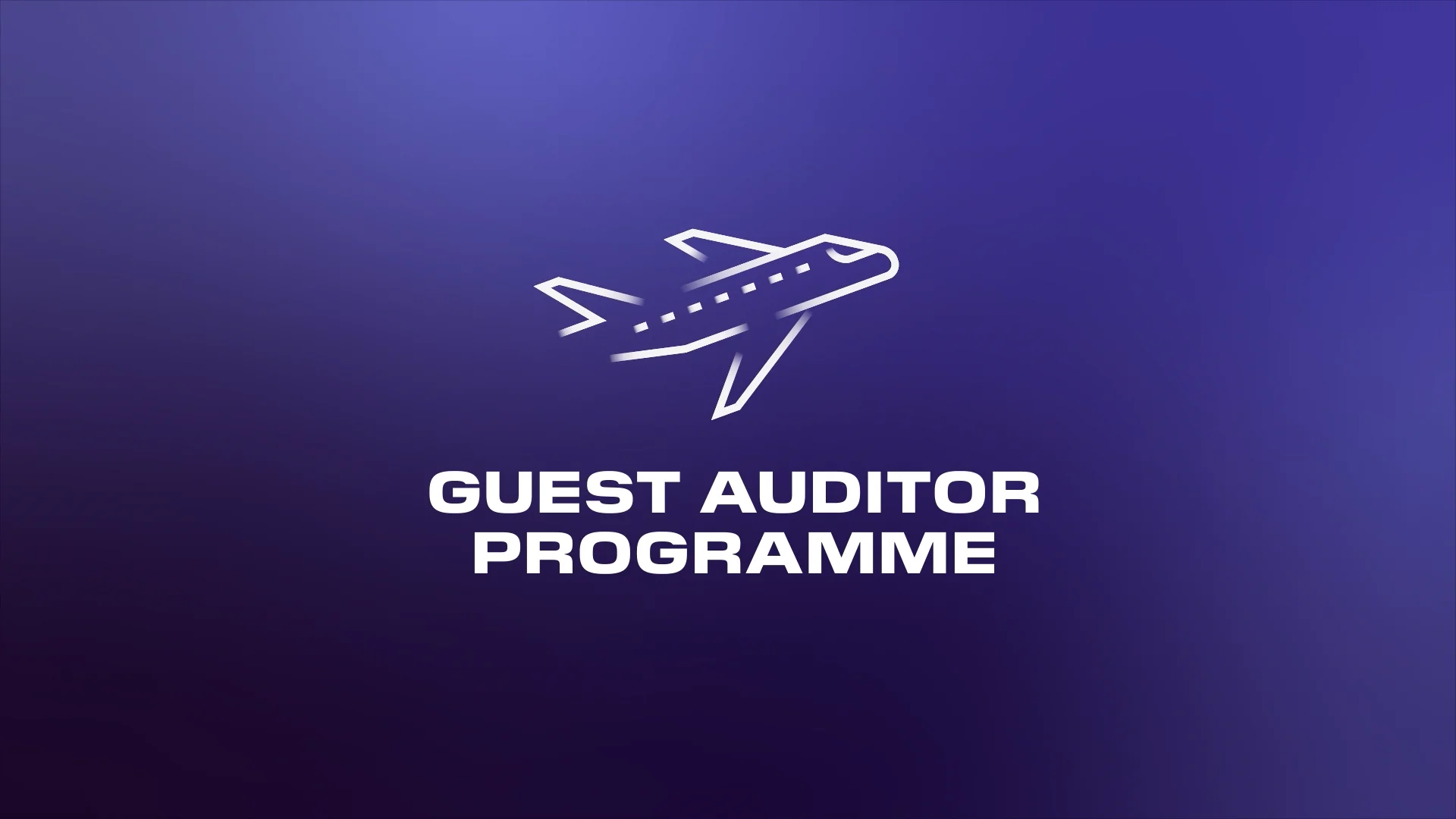 GUEST AUDITOR PROGRAMME 2024 on Vimeo