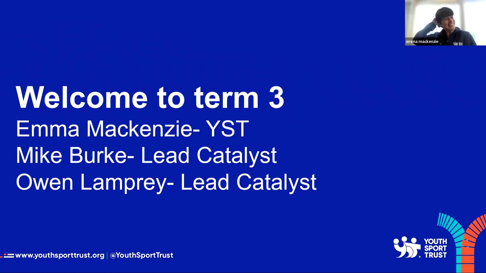 Primary membership: Welcome to term 3 webinar on Vimeo