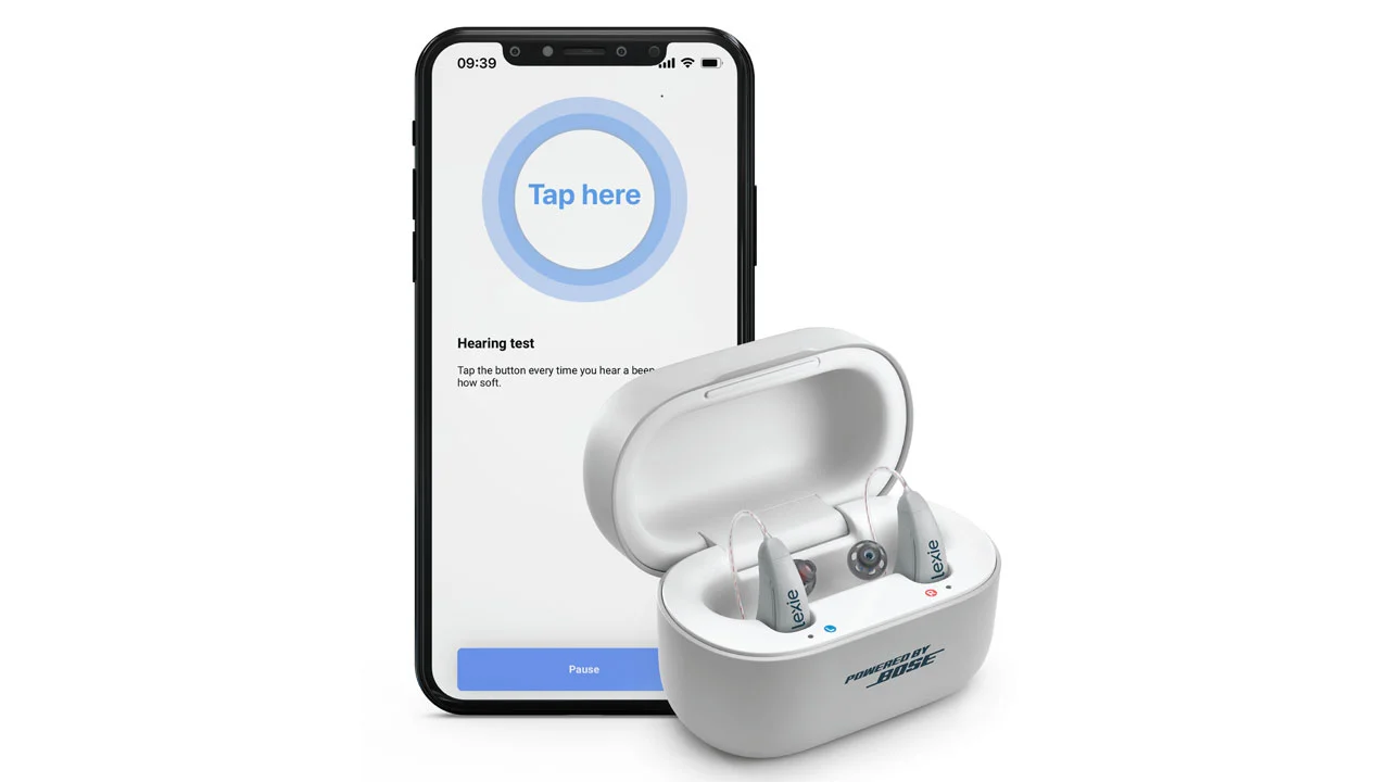 Lexie B2 Plus Self-Fitting Over-The-Counter Hearing Aids, Powered by Bose on Vimeo