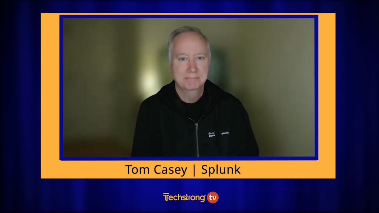Splunk's Tom Casey on Advancing IT with AI and Observability - Techstrong TV