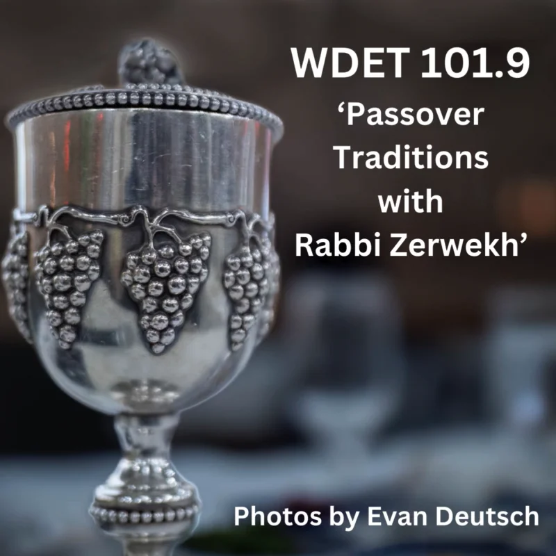 Passover Traditions with Rabbi Zerwekh on Vimeo