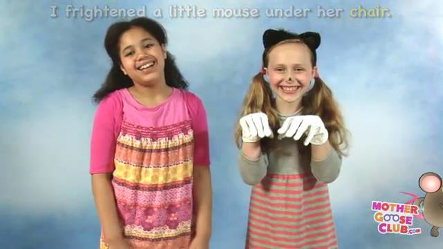 Annie performing in THE MOTHER GOOSE CLUB video "Pussy-Cat, Pussy-Cat ...