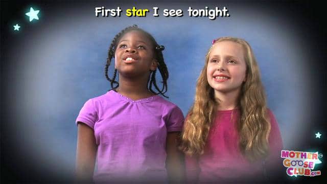 Annie performing in THE MOTHER GOOSE CLUB video "Star Light, Star ...