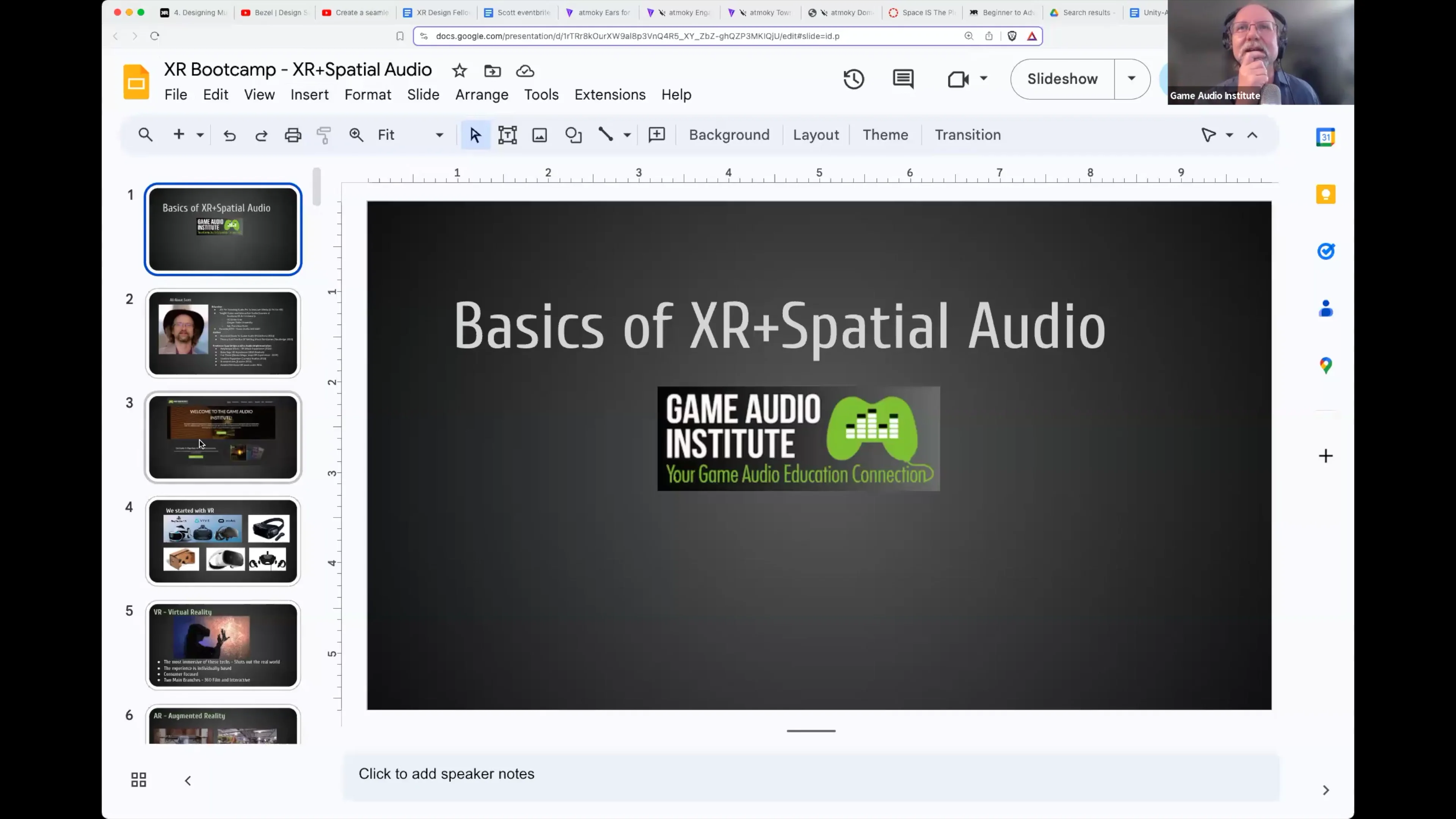 Spatial Audio Design Workflows for XR Prototyping