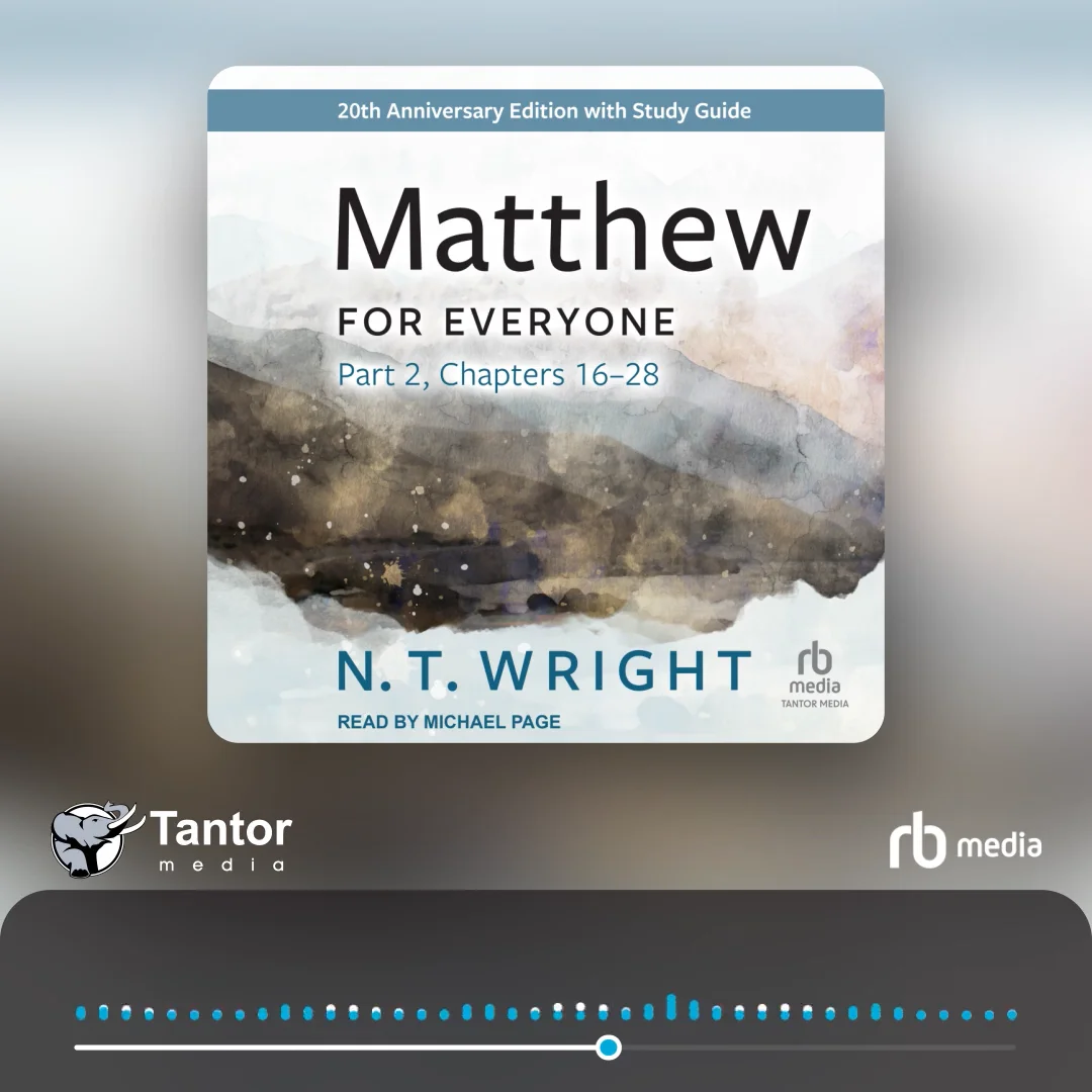 Audiobook Sample: Matthew for Everyone, Part 2 on Vimeo