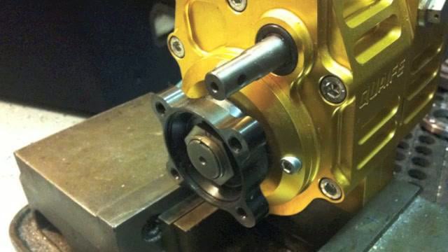 CV Joint adapter for Quaife reversing gearbox on Vimeo