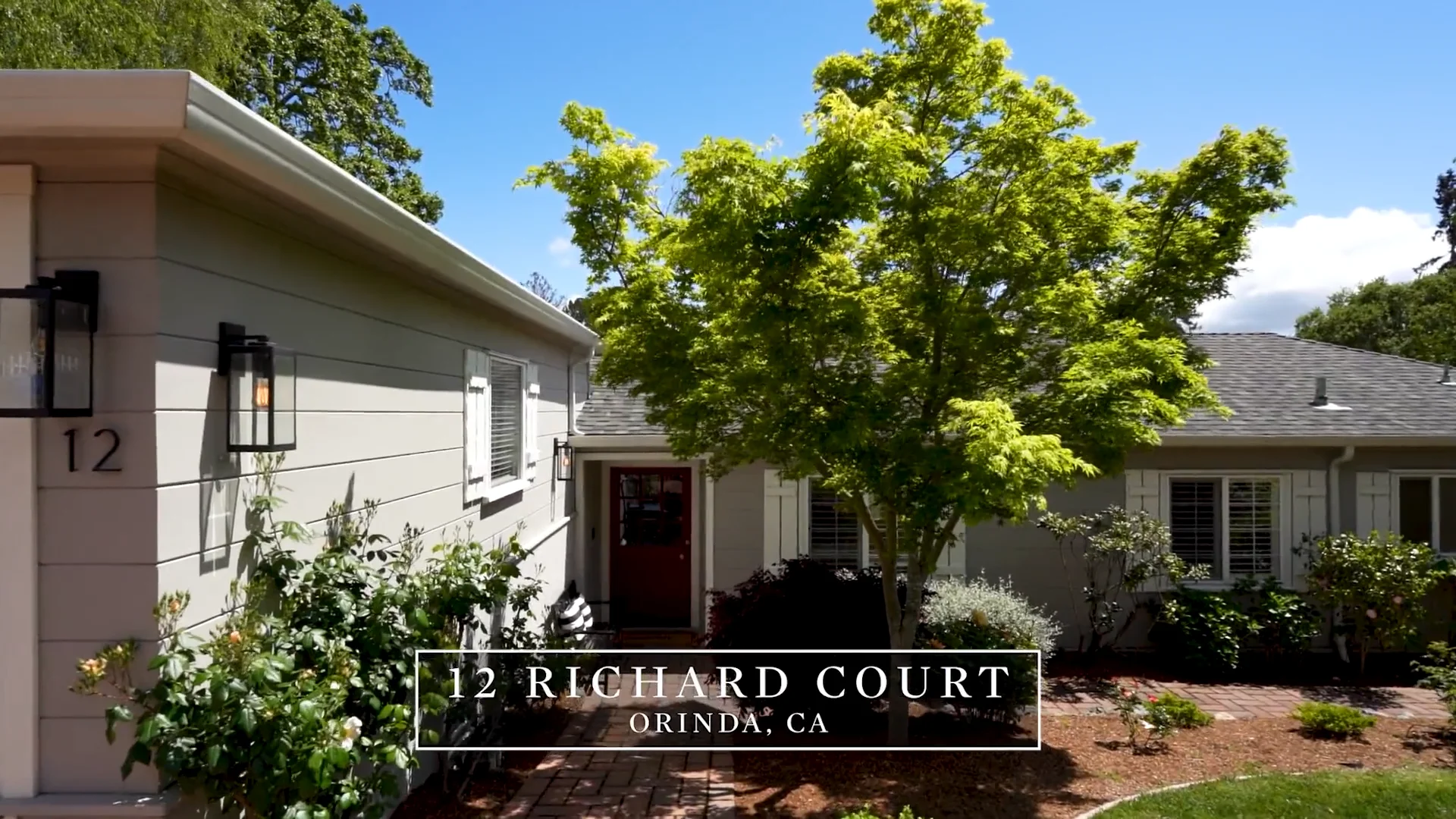 12 Richard Court, Orinda, Ca. 94563 on Vimeo