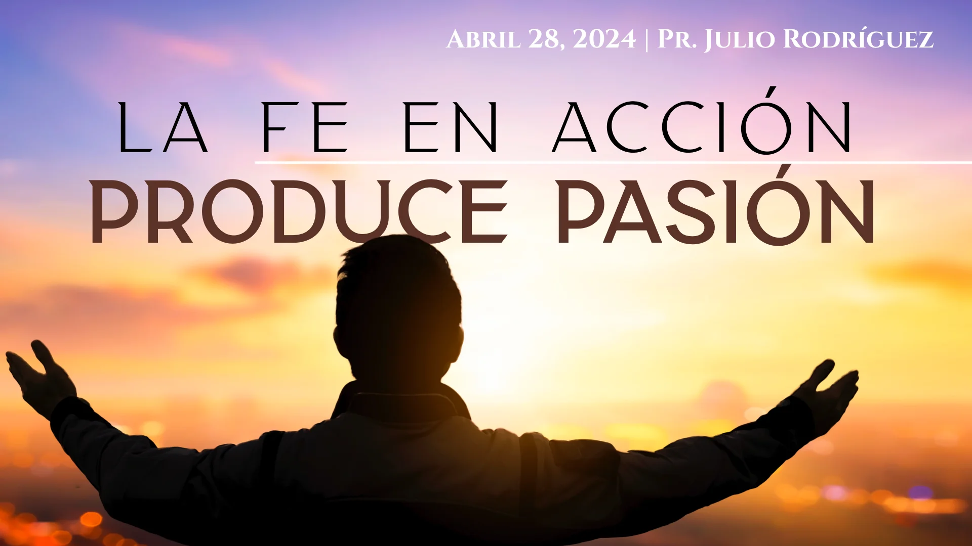La fe en acción produce pasión on Vimeo