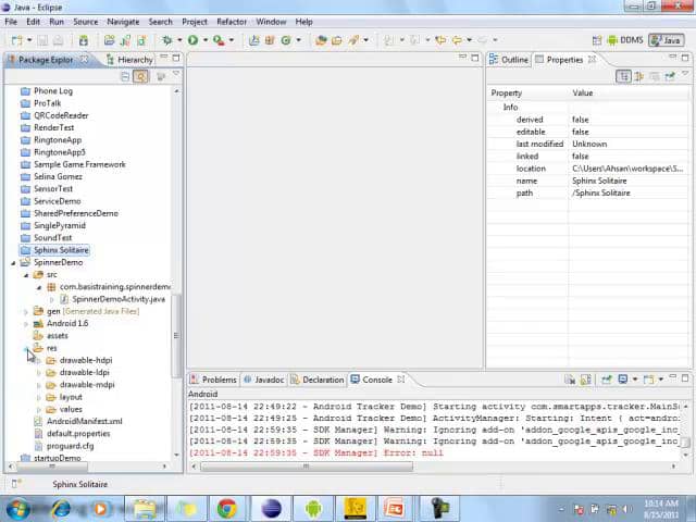 Android Tutorial: How to add Spinner/Dropdown in Android Activity on Vimeo