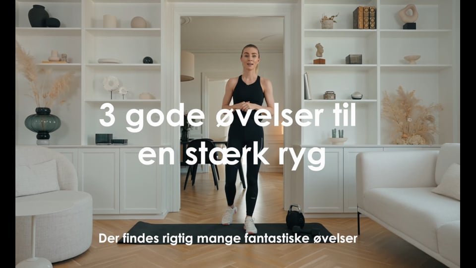 Eksperten guider: Sådan træner du din ryg