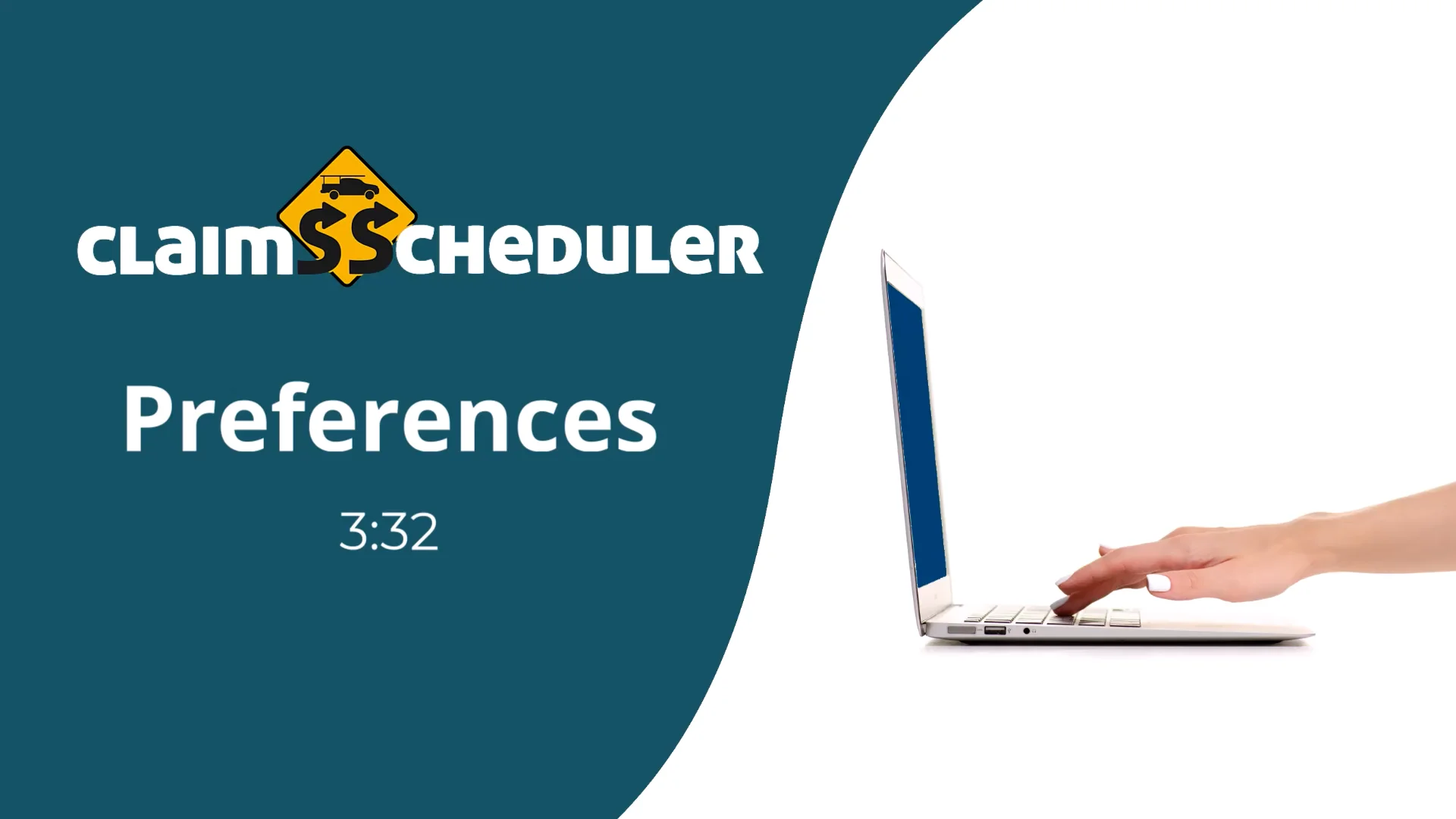 Claims Scheduler - 3 Website Preferences on Vimeo