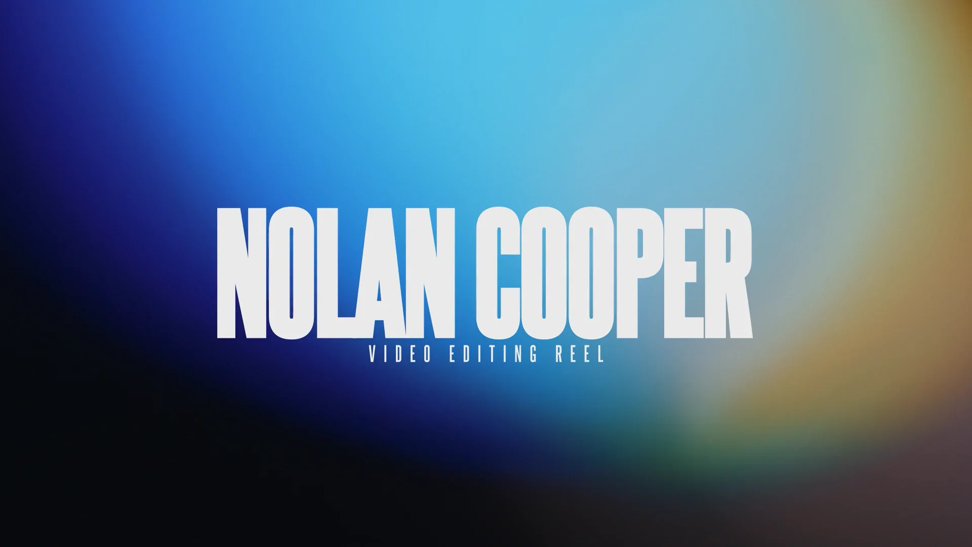 Nolan Cooper Video Editing Reel 2024