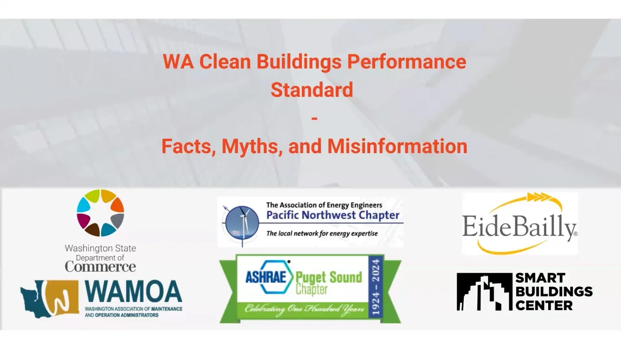 WA Clean Buildings Performance Standard - Facts, Myths, and ...