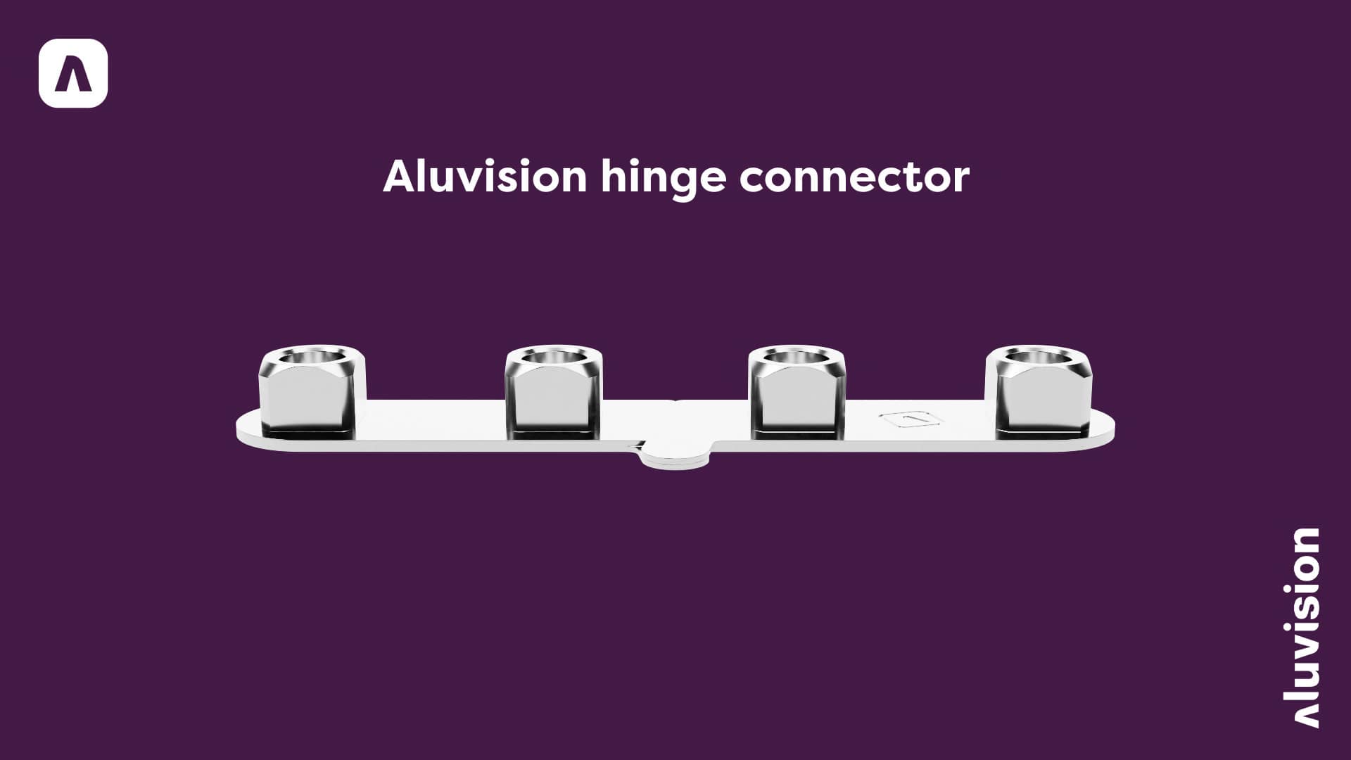 Aluvision hinge connector on Vimeo