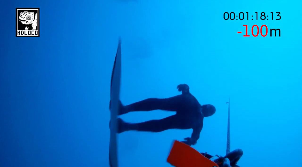 Gopro -100 meter deep alon rivkind Free dive israeli record on Vimeo