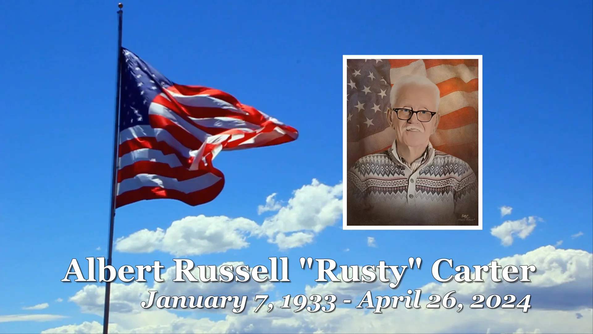 Albert Russell "Rusty" Carter - Morgan & Nay Albert Carter on Vimeo