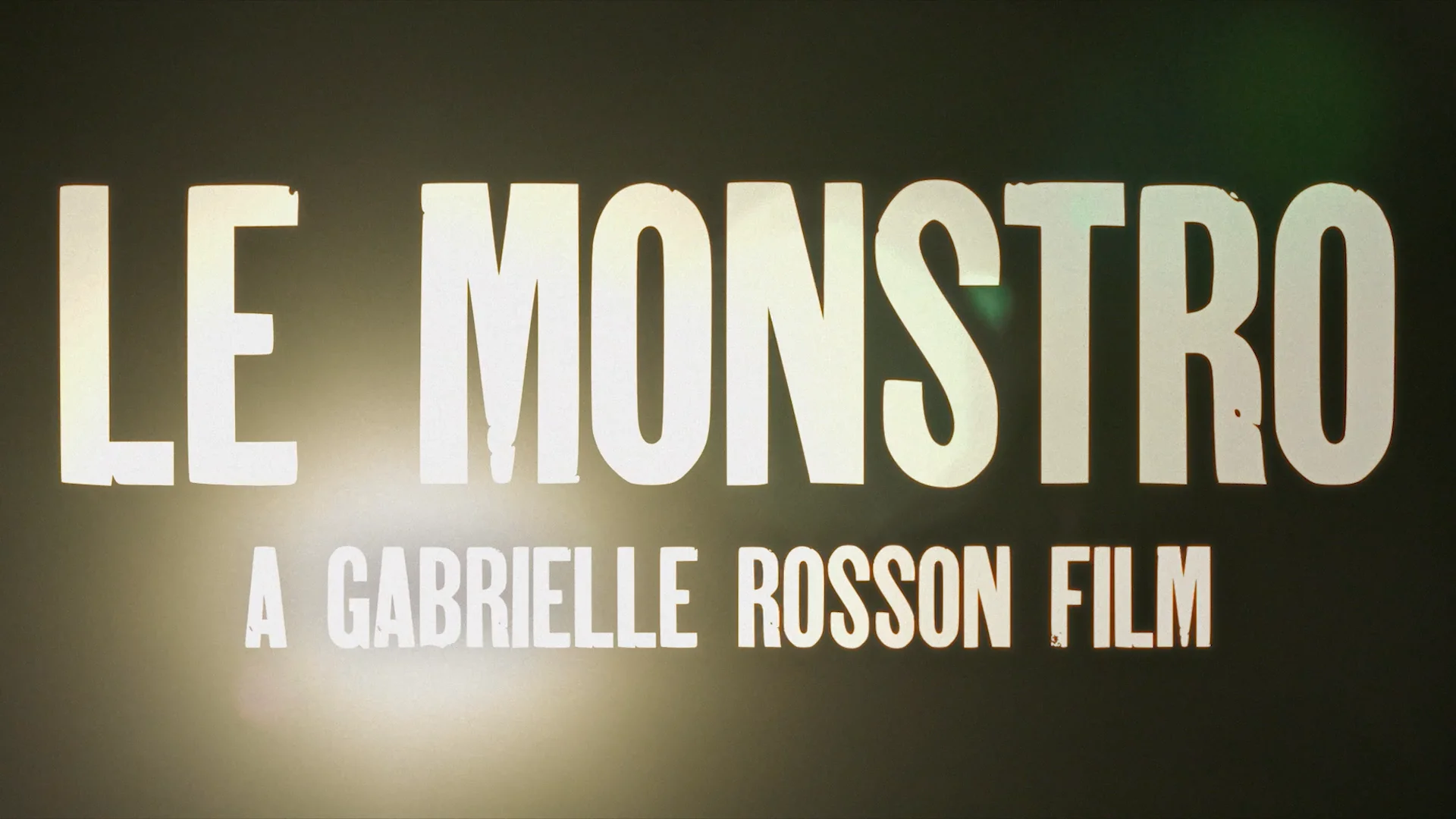 Le Monstro Official Trailer