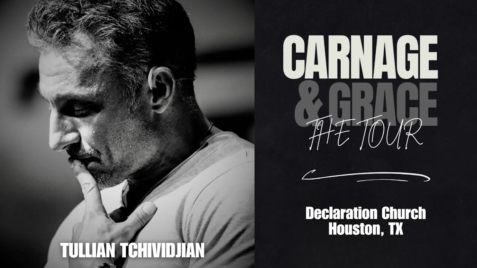 "Carnage & Grace" in Houston | Tullian Tchividjian on Vimeo