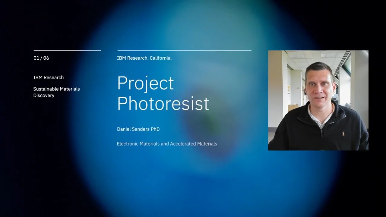 IBM - IBM Research Accelerated Materials Discovery Project Photoresist