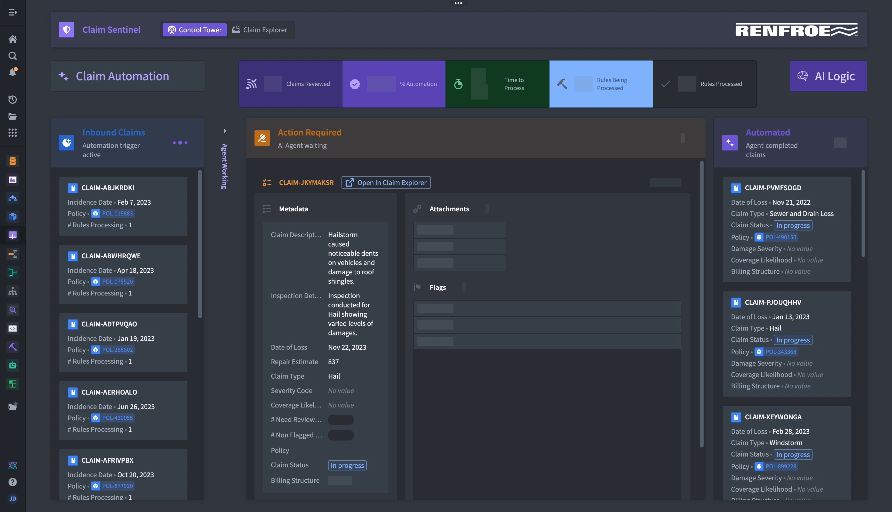 ClaimSentinel April 2024 Demo