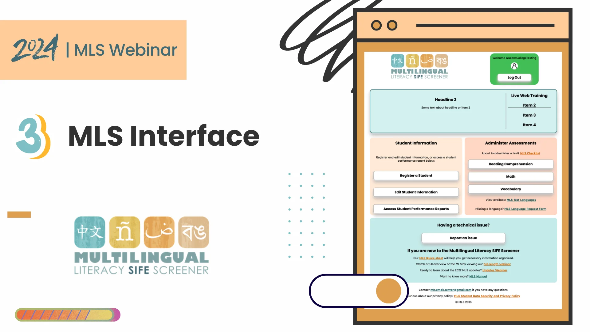 3. MLS Interface - MLS website walkthrough on Vimeo