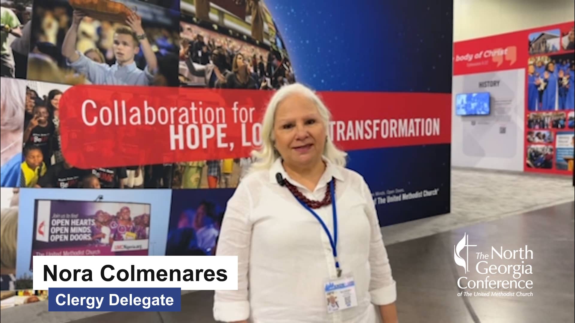 Delegation Check In: Rev. Dr. Nora Colmenares on Vimeo