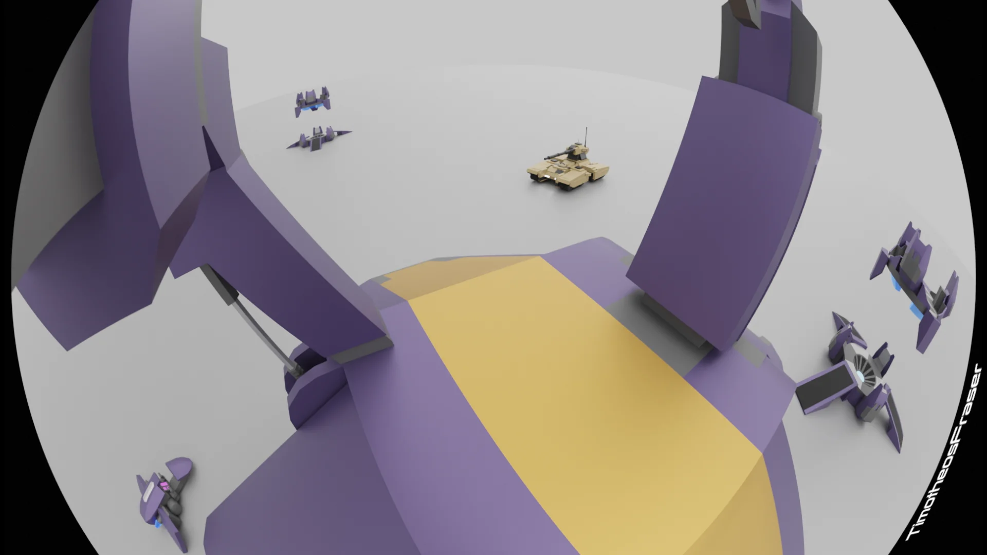 Scorpion tank blows up ring doorbell