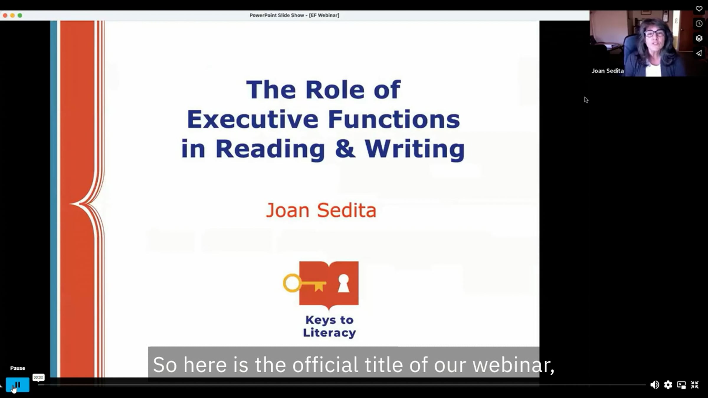 The Role of Executive Functions in Reading & Writing CC
