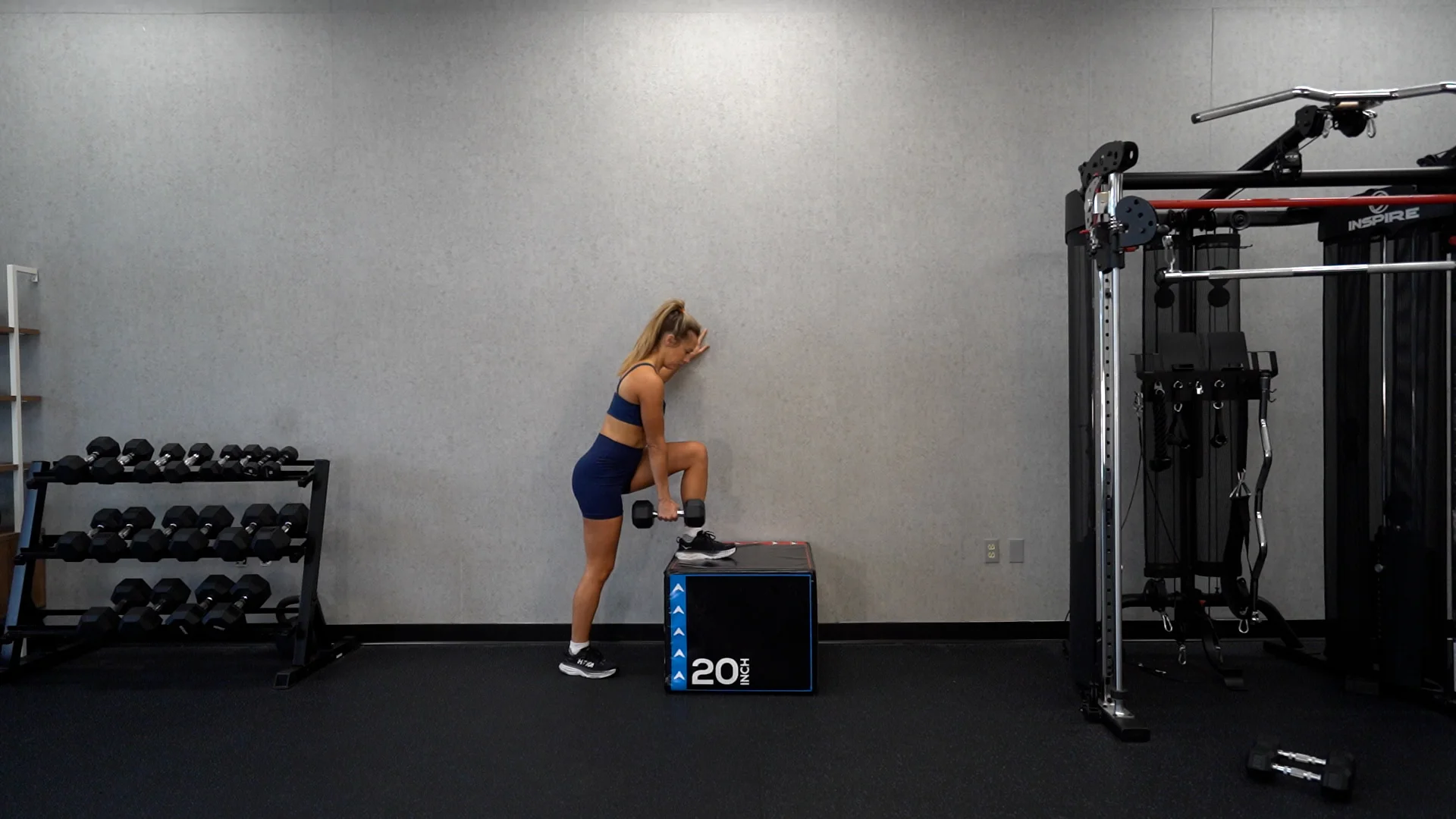 Weighted Eccentric Step Up on Vimeo