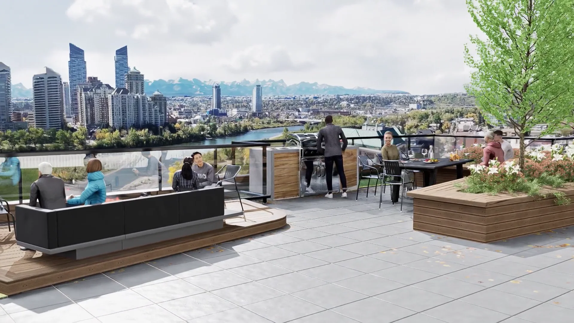 Hive Rooftop HD w logo on Vimeo