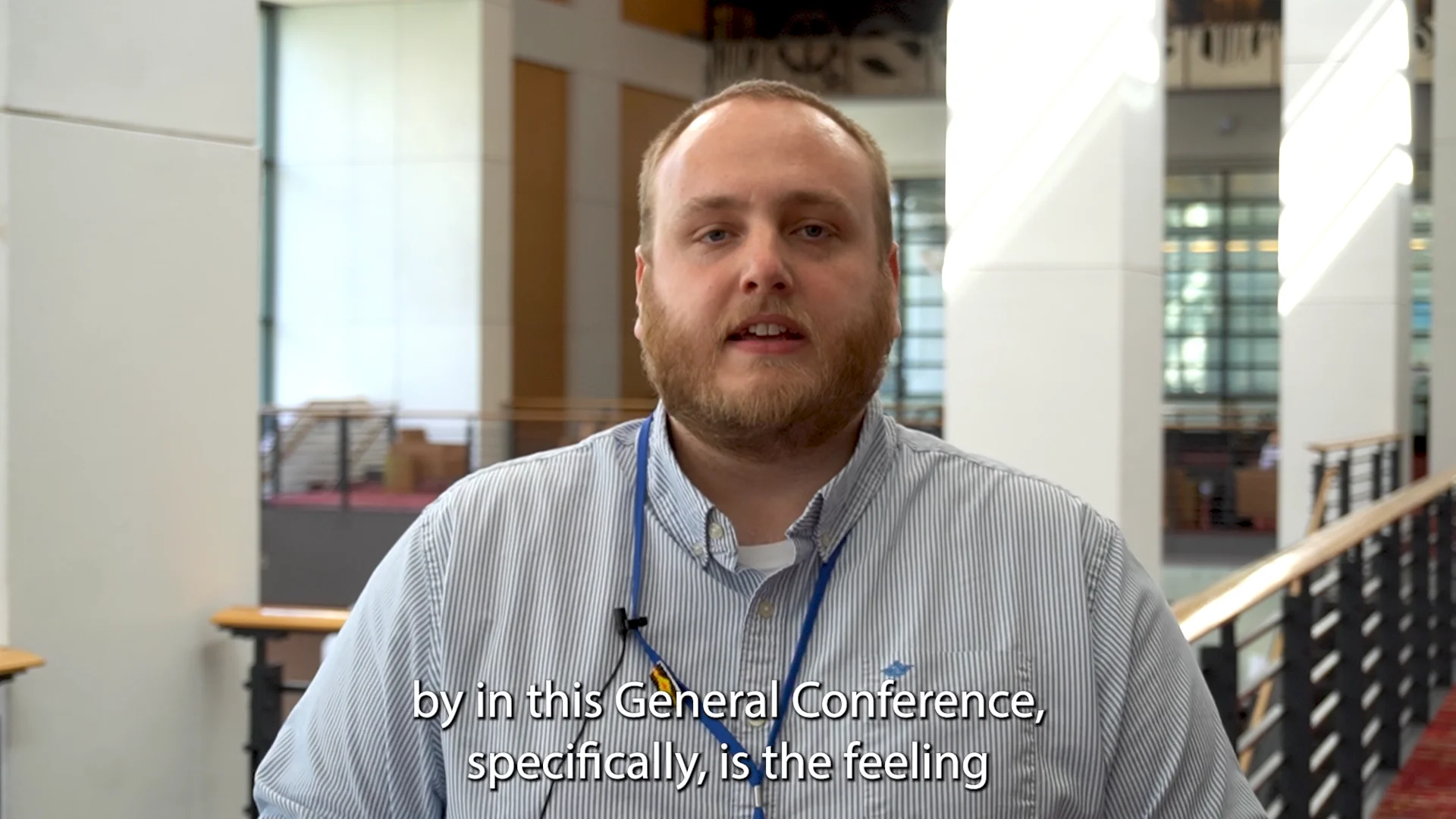 Nathan Lundy - Encouraged by General Conference 2024 on Vimeo