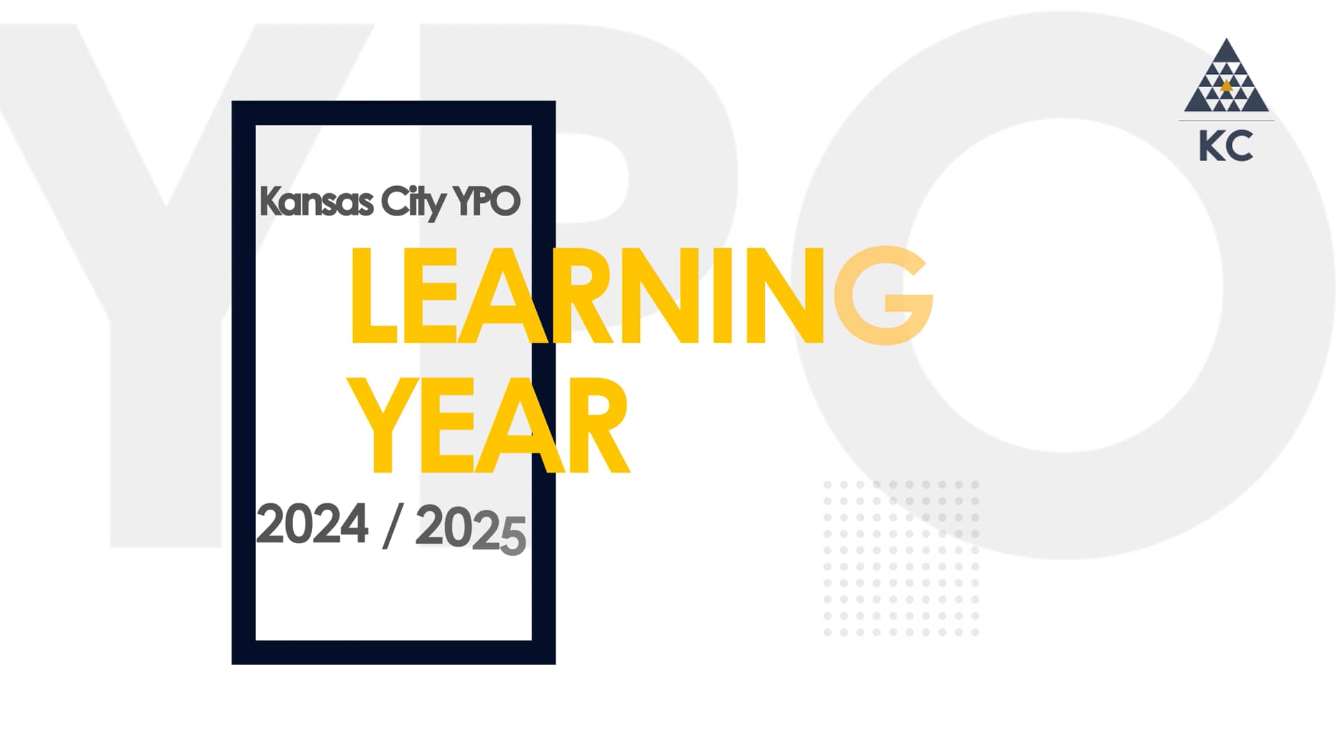 ypo ( Learning year 2024 2025 ) on Vimeo