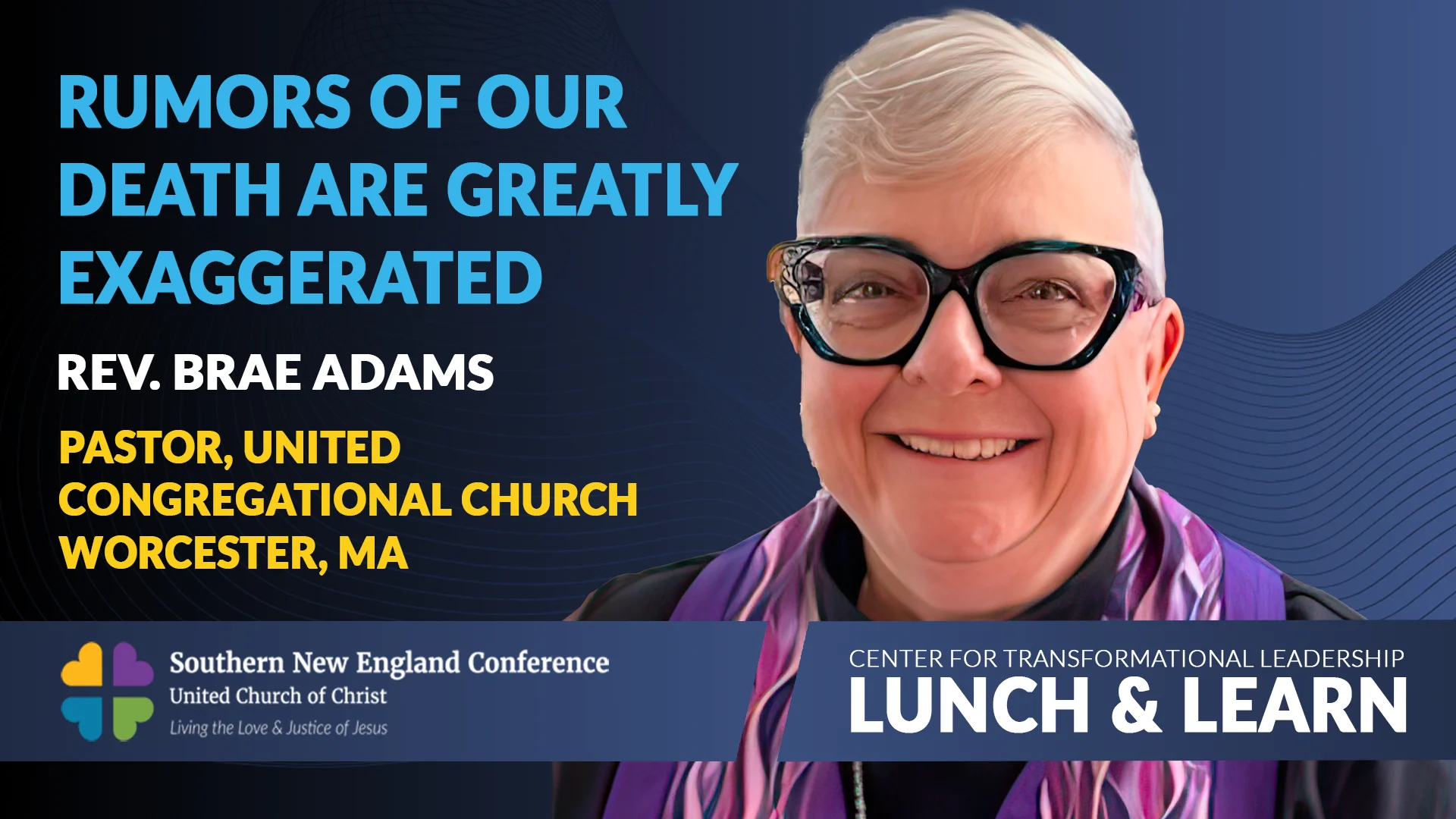 Lunch & Learn: Rumors of Our Death are Greatly Exaggerated