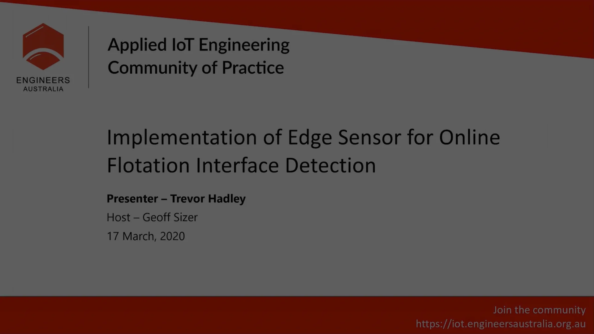 Implementation of edge sensor for online flotation interface detection ...