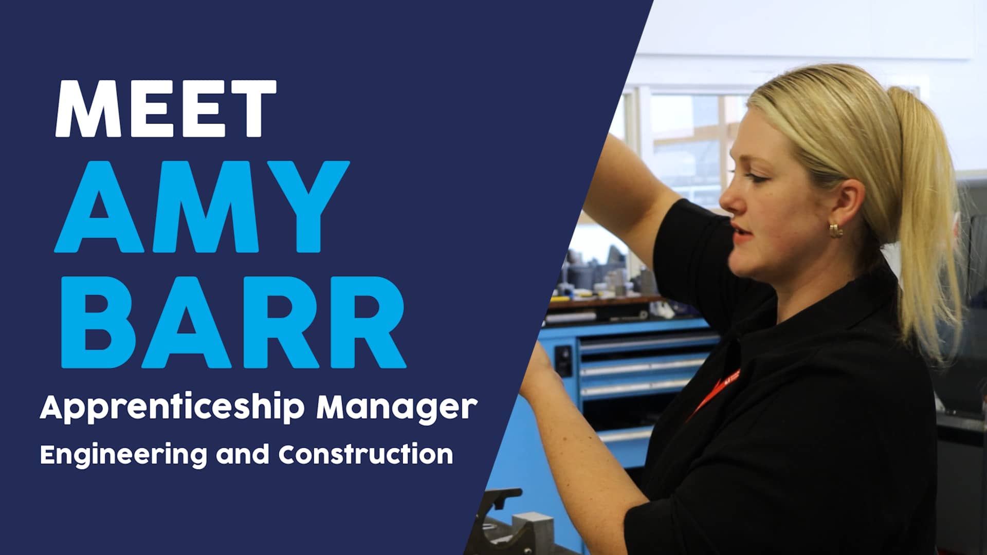 Meet Amy Barr - Apprenticeship Manager for Engineering and Construction on Vimeo