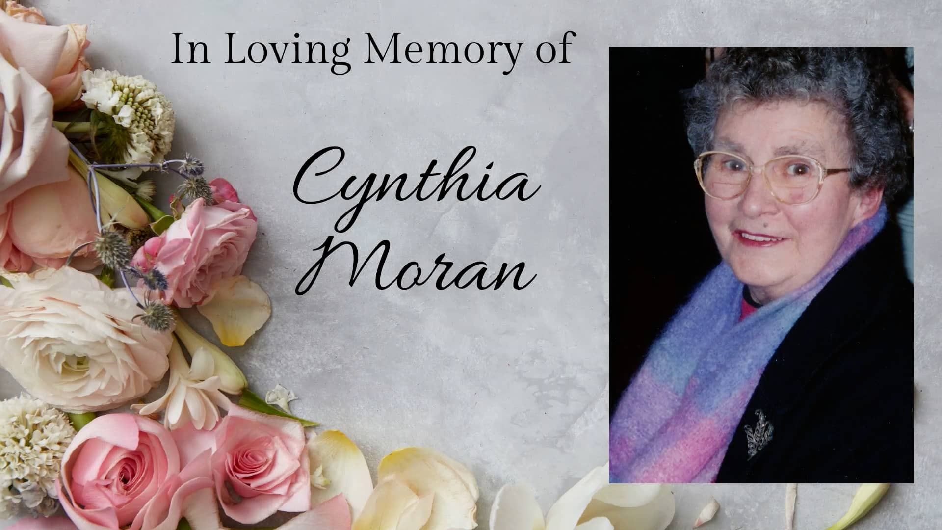 Requiem Mass for Cynthia Moran on Vimeo