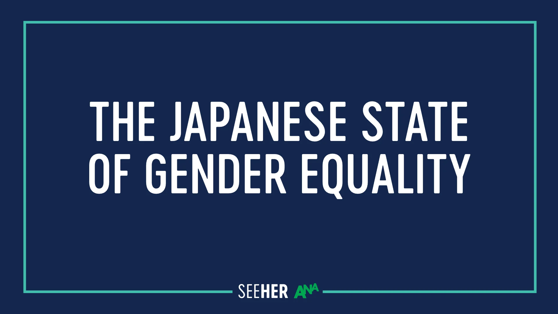 SESSION 5_THE JAPANESE STATE OF GENDER EQUALITY IN ADVERTISING