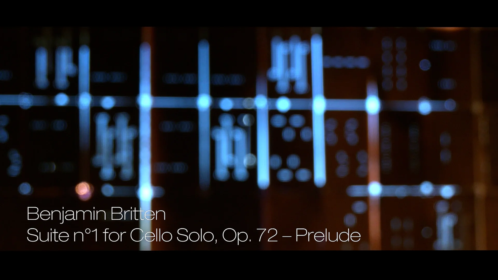 Sabina Sandri Olsson Performs Benjamin Britten_Cello_Opus 72 on Vimeo