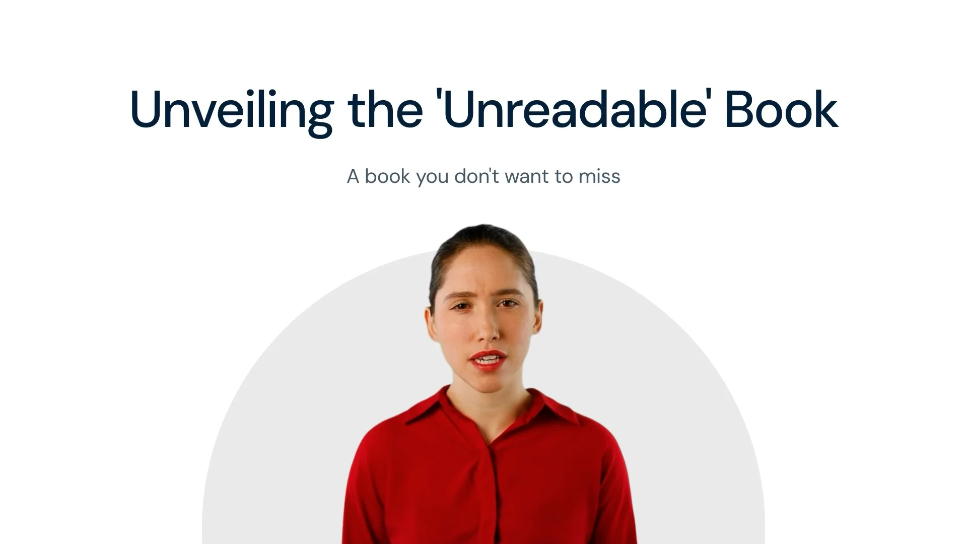 Chapter 01 - Opening Up the Unreadable Book on Vimeo